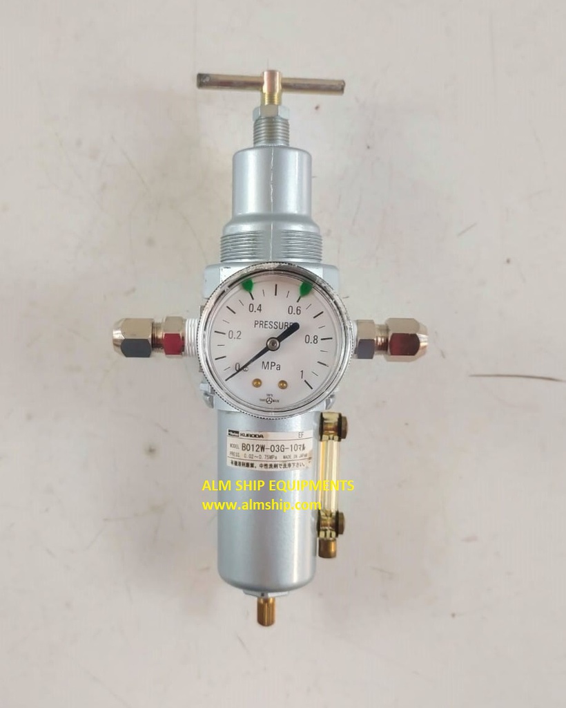 Parker Kuroda B012W-03G-10 / BO12W-03G-10 Air Filter Regulator | ALM S